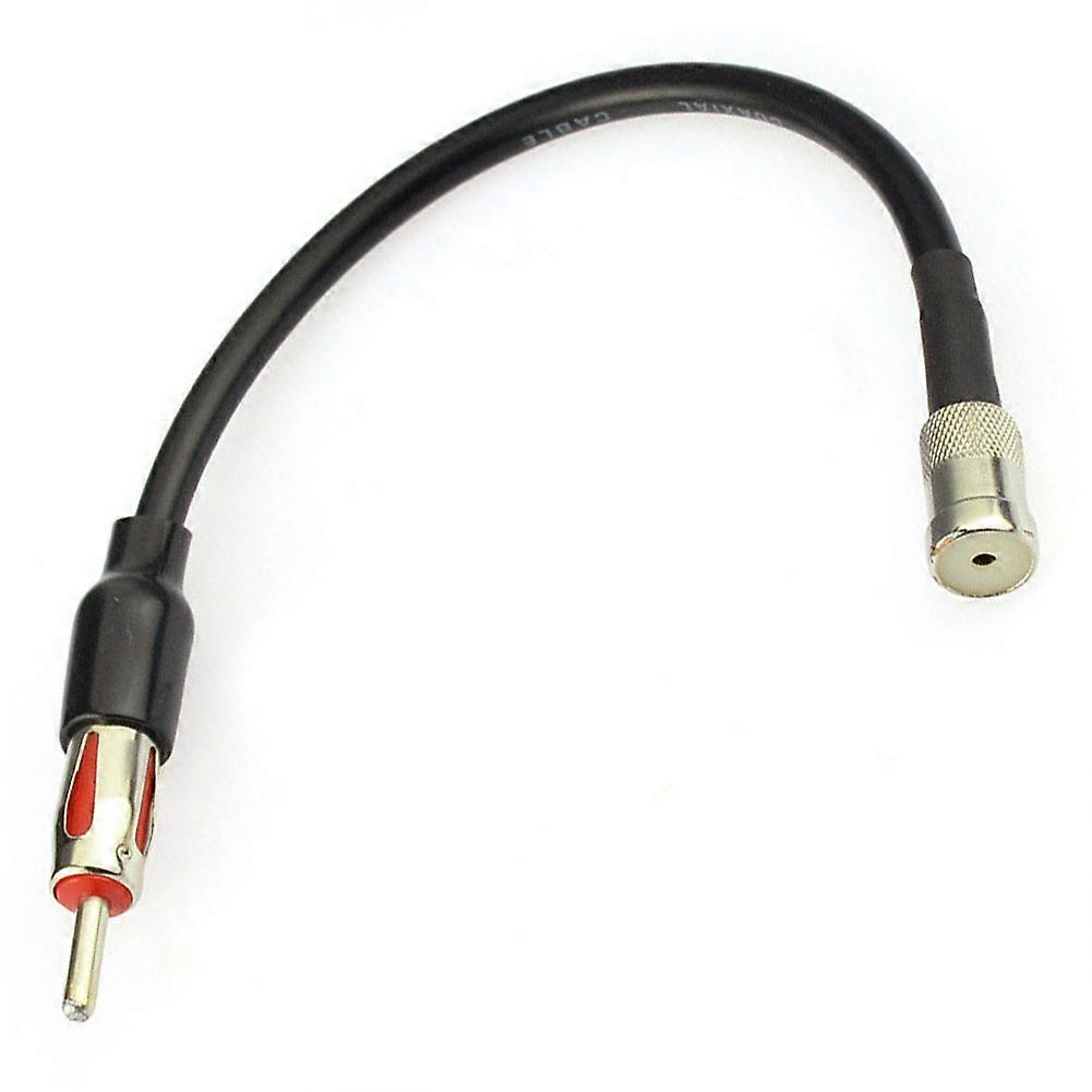 1x Auto Radio Antenna Adapter ISO To DIN Cable For FM AM Antenna Auto ...