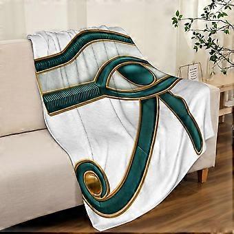 varm blød illustration af det gamle egyptiske øje af horus symbol kaste ...