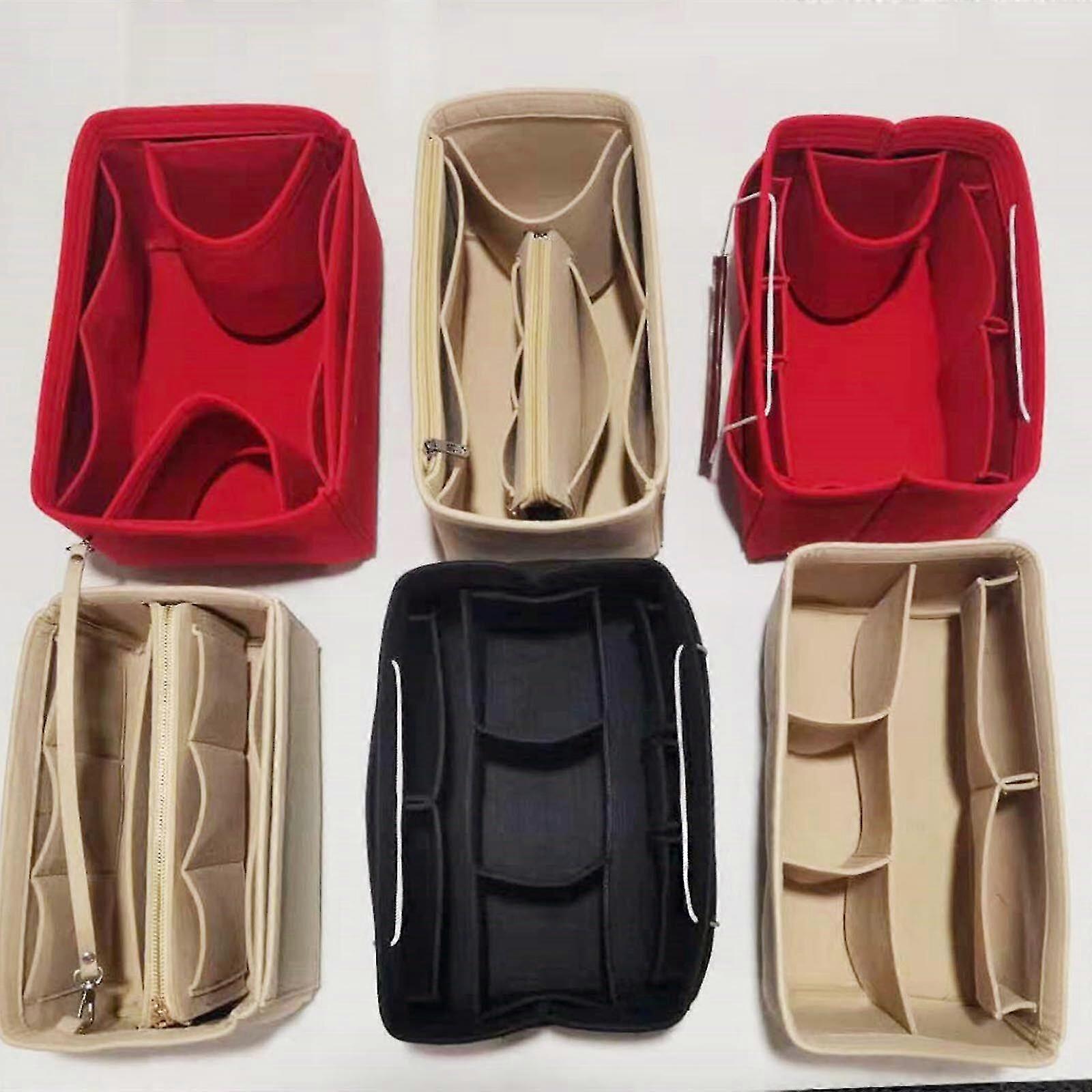 Travel Bag Insert Soft Inner Bag Purse Liner Handbag Insert Bag Felt ...