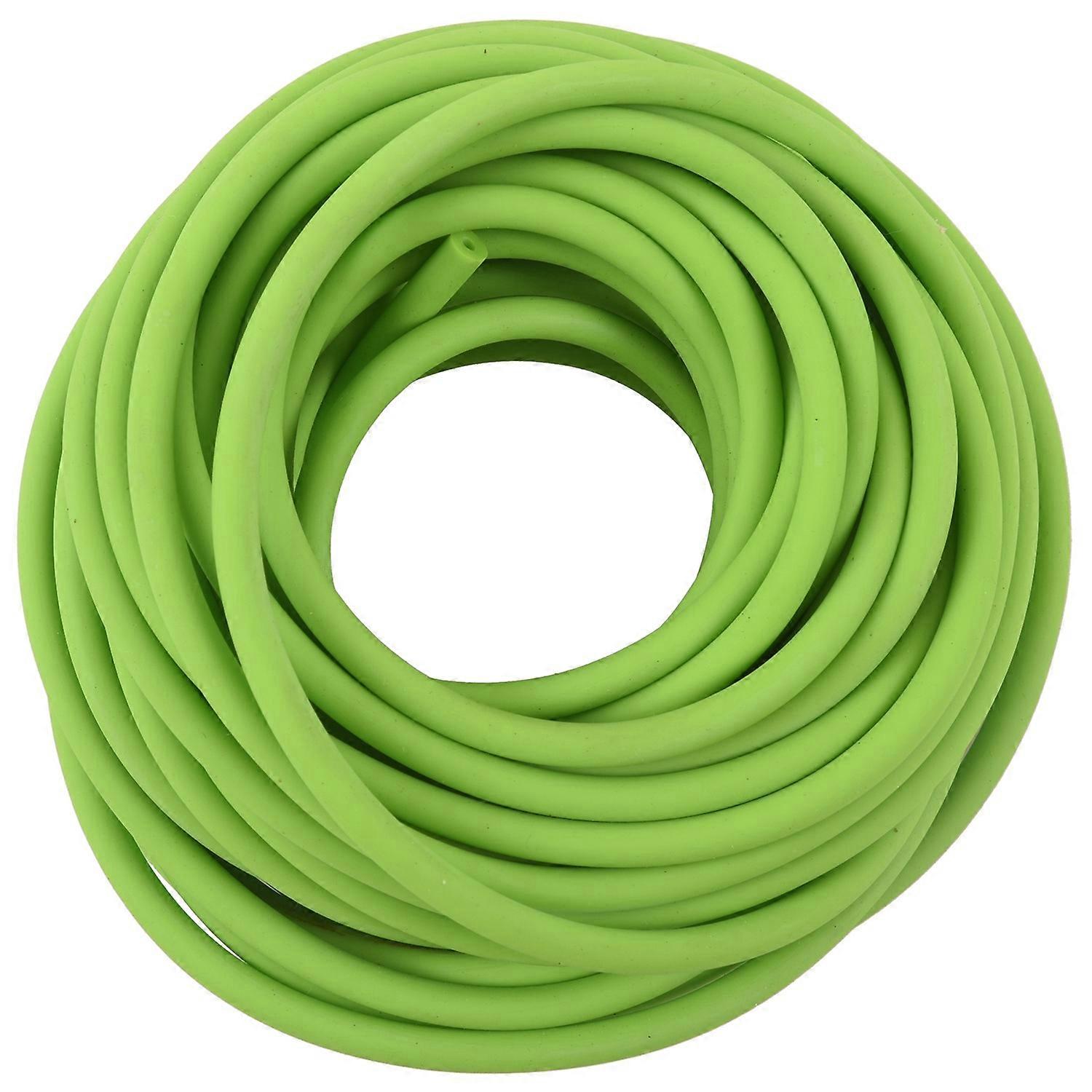 Tubing Exercise Rubber Resistance Band Catapult Dub Elastic, Green 10M ...