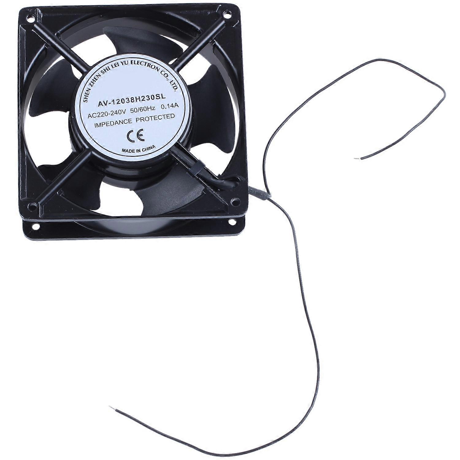 AC 220V-240V0.14A Brushless Cooler Cooling Fan 120mm X 120mm X38mm ...