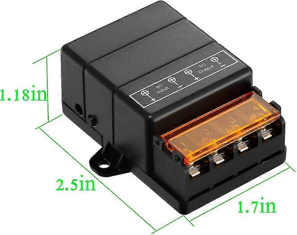 Wireless Remote Switch, Dc 9v-75v Rf Remote Control Switches For Pump ...
