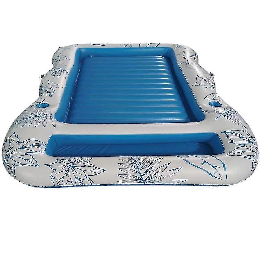 Inflatable Tanning Pool Float Lounge for Adults, Large Pool Floaties ...