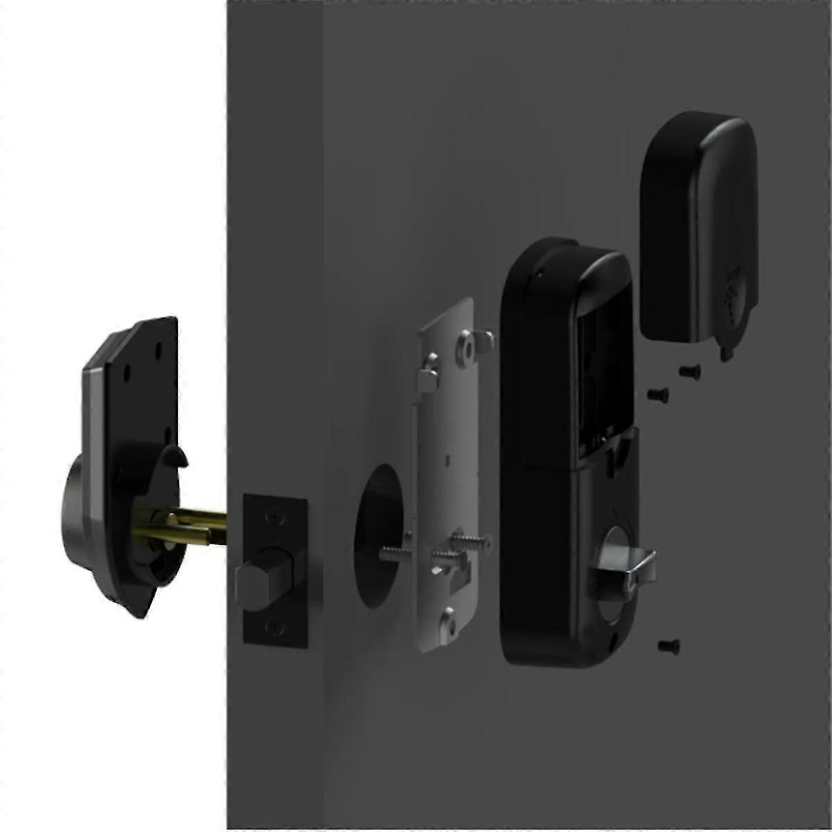 Tuya BLE Fingerprint Deadbolt Lock Smart Digital Lock APP Auto Lock ...