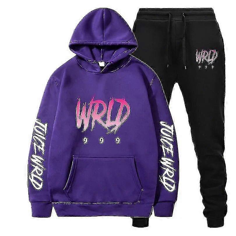 Men'S Sets Juice Wrld Hoodies Suits Men Women Fashion Music Rock ...