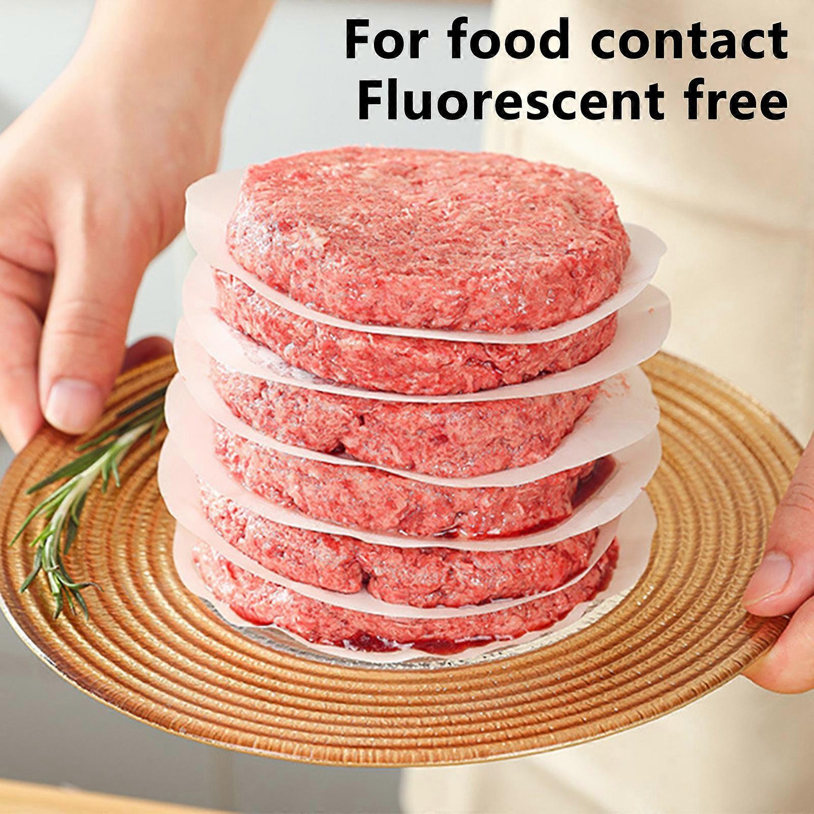 Thickened Hamburger Beef Patties With Oil Separating Paper Non Stick ...