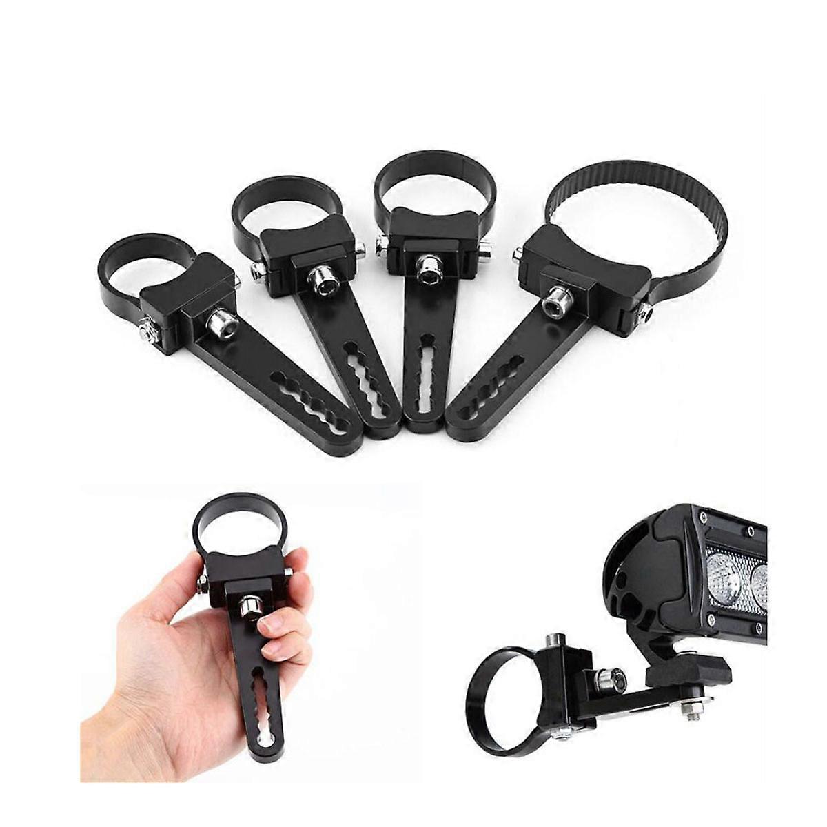 1PAIR CAR LED LIGHT BRACKET DRIVING HEADLAMP HOLDER UNIVERSAL BULLBAR ...