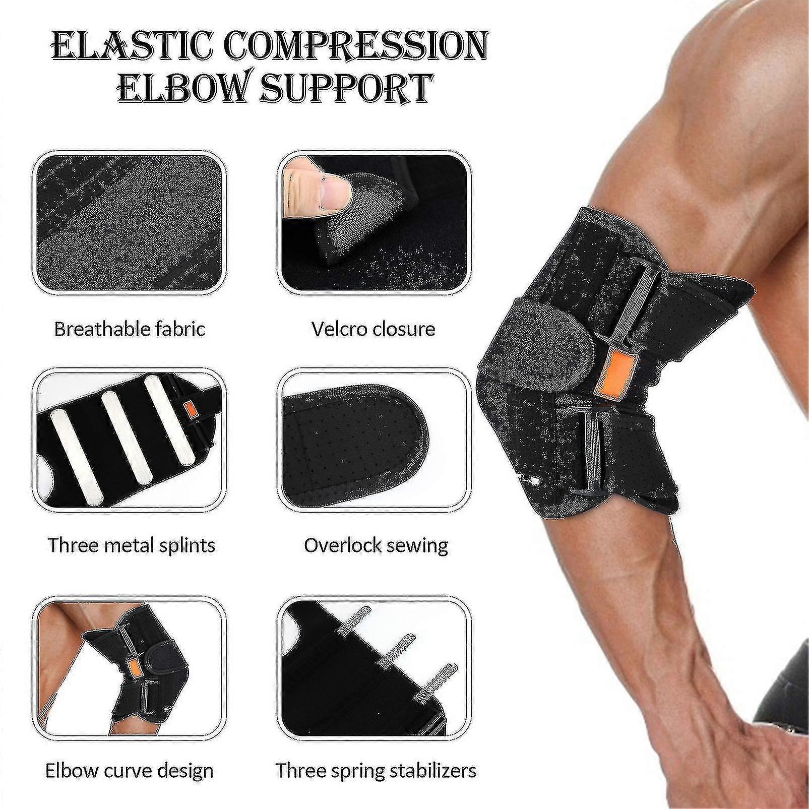 Elbow Brace For Pain Relief, Elbow Splint Immobilizer For Cubital ...