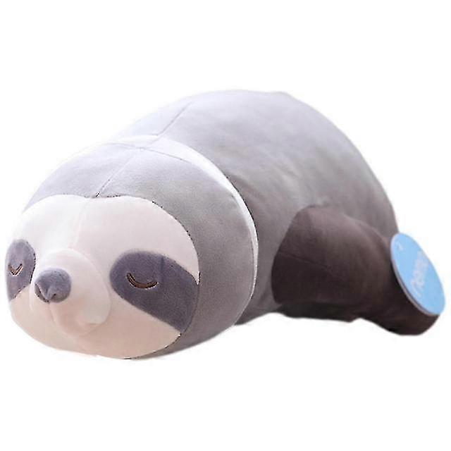 60cm Gray Sloth Weighted Plush Toy Stuffed Black Penguin Plush Pillow ...