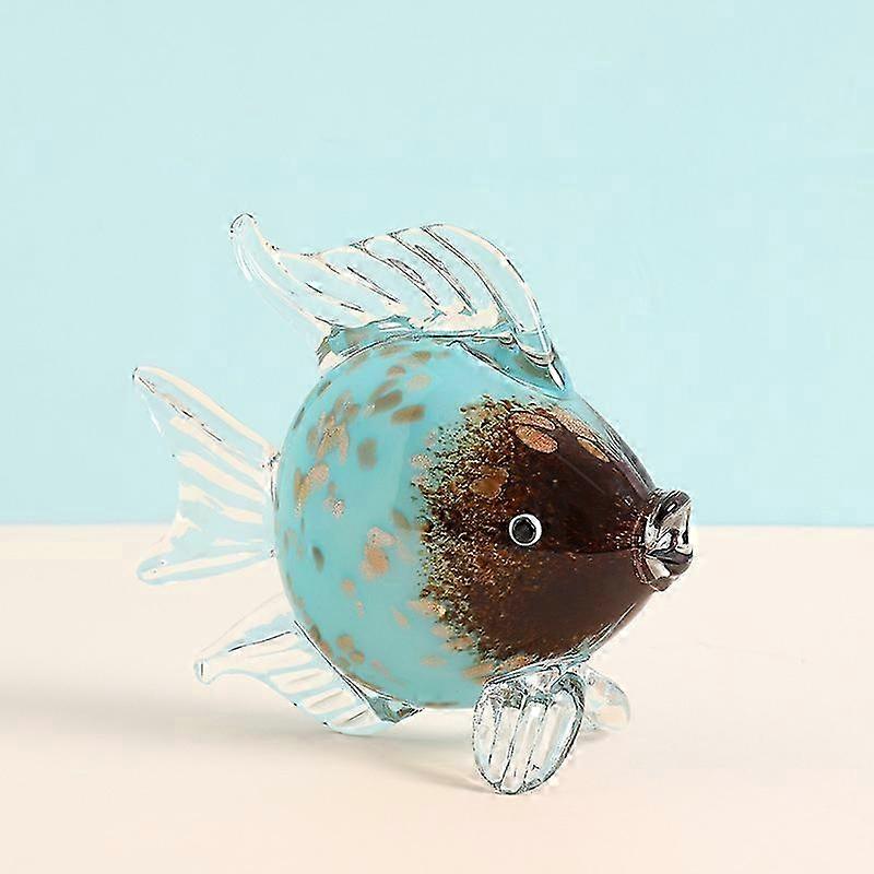 Large Glass Fish Figurines Hand Blown Glass Fish Statue And Sculpture ...