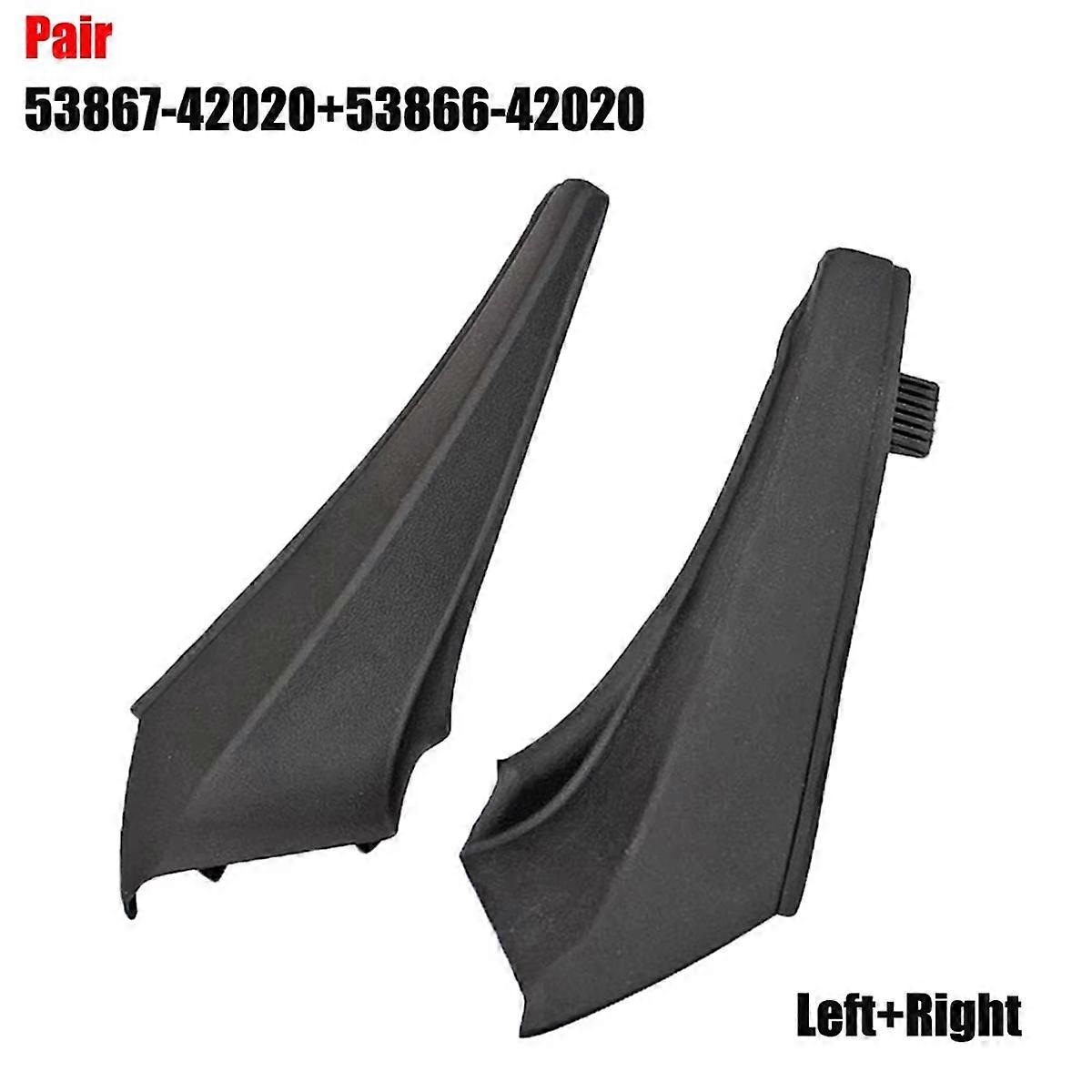 Front Windshield Corner Deflector Wiper Side Cover Extension Cover ...