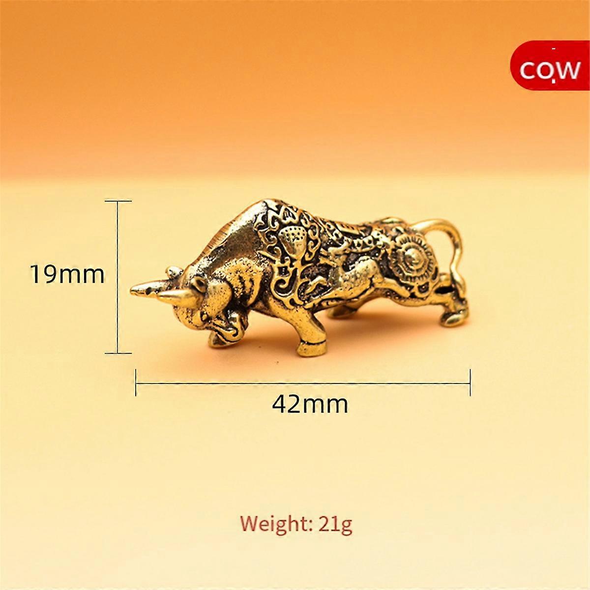 Chinese Zodiac Dragon Statue Bronze Figurine Ornaments Antique Copper ...