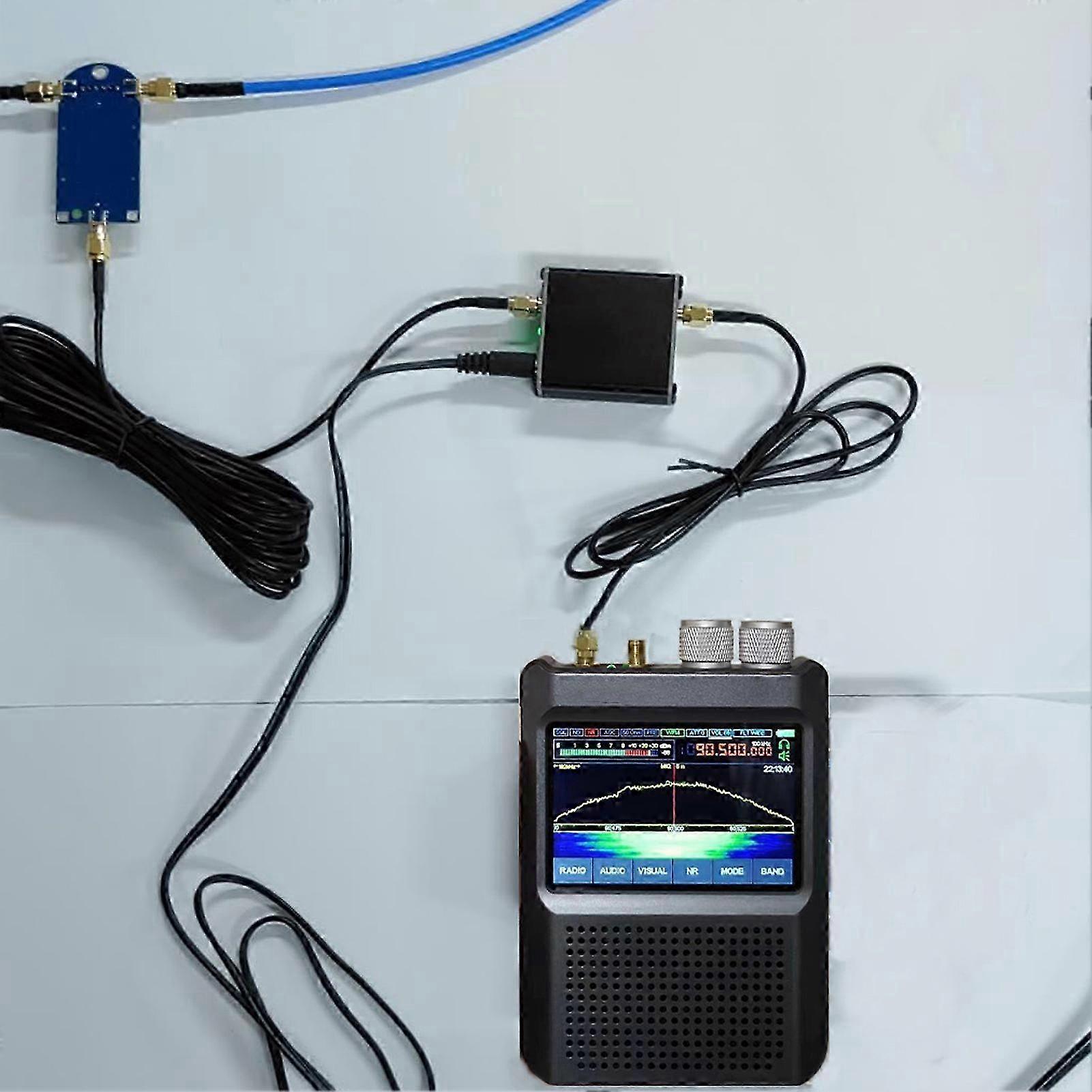 Small Loop Antenna with 512V Power for HF AM FM VHF UHF Full Band ...