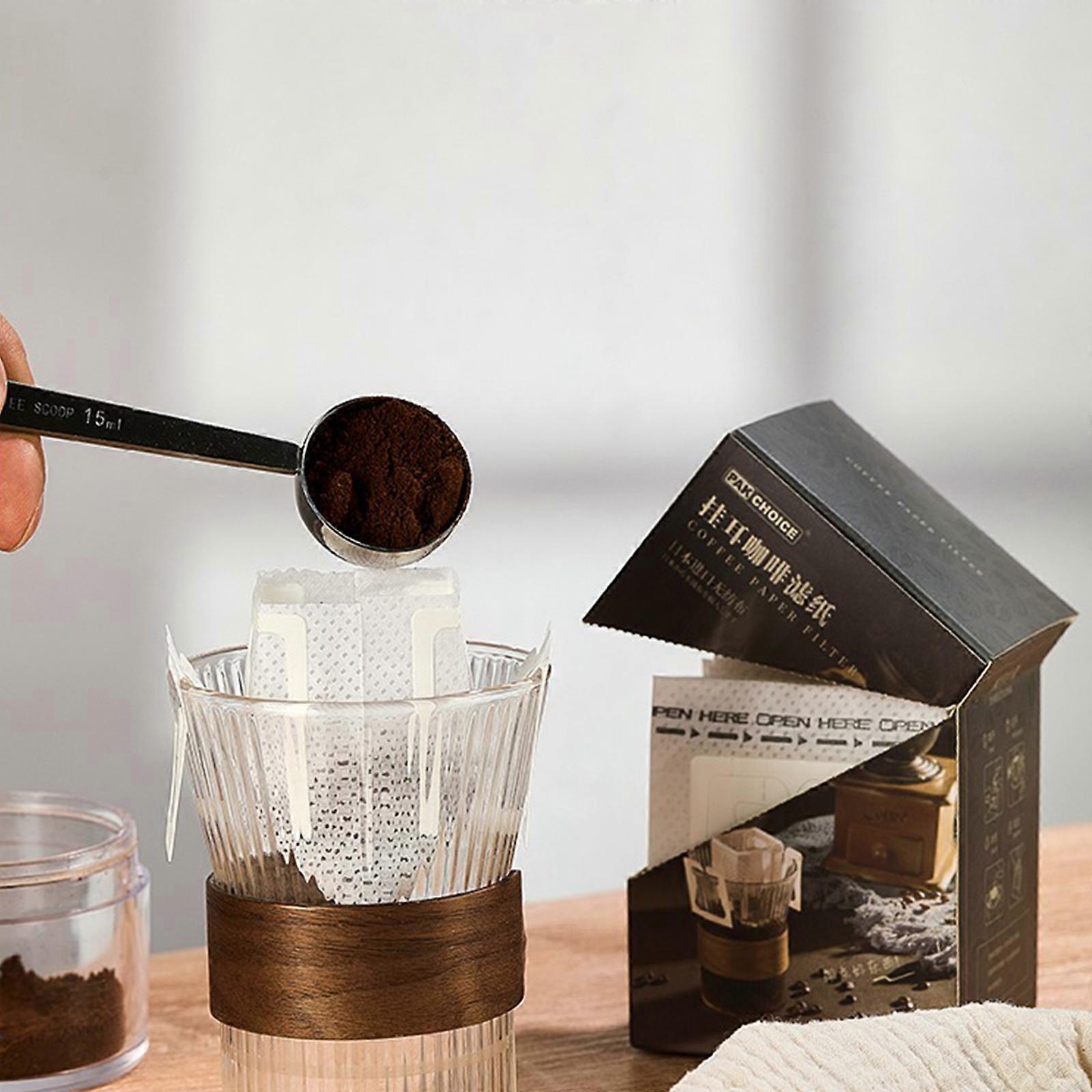 25/50pcs Portable Hanging Ear Coffee Fliter Bag Disposable Coffee ...