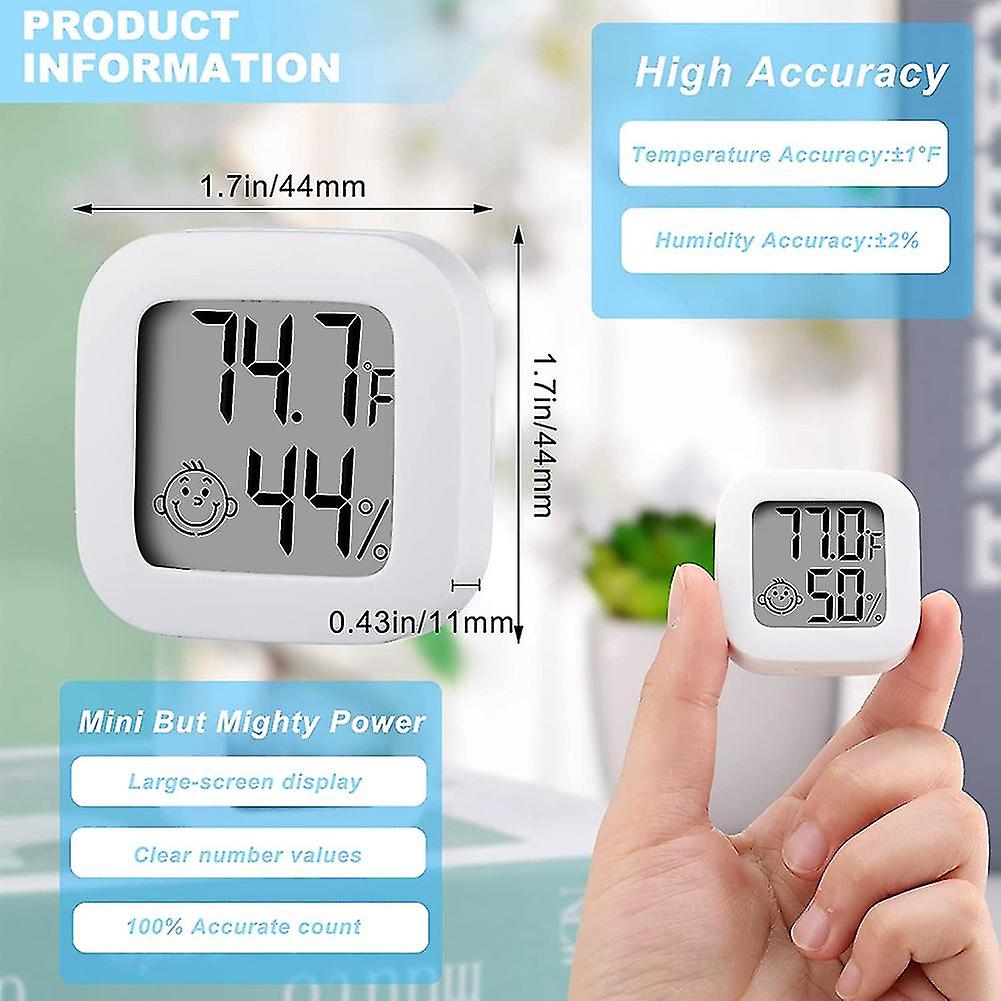 6 Pieces Humidity Gauge Humidity Sensor Indoor Thermometer Hight ...