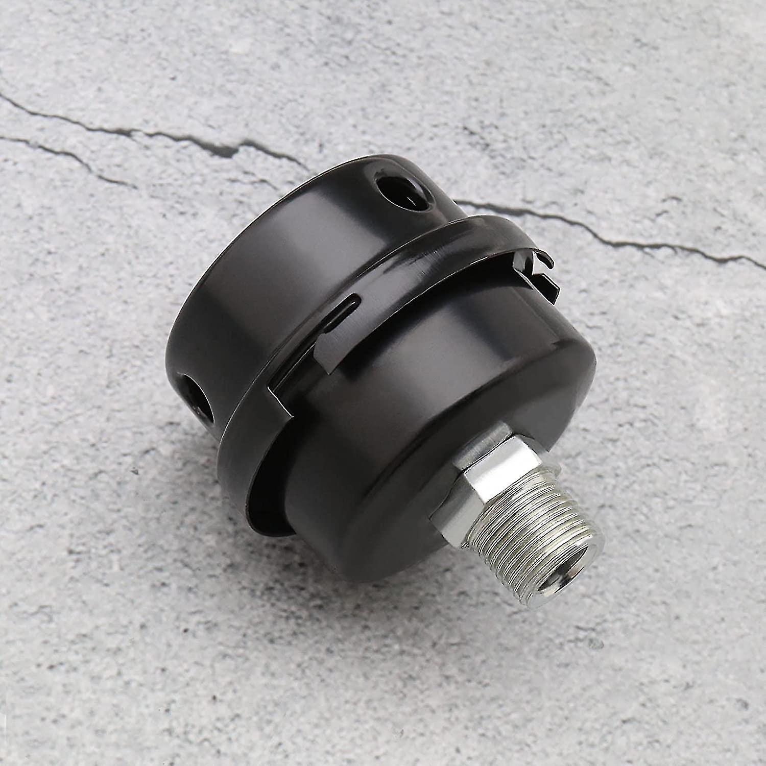 Luftkompressor filter lyddæmper Metal han gevind luftkompressor indløb ...