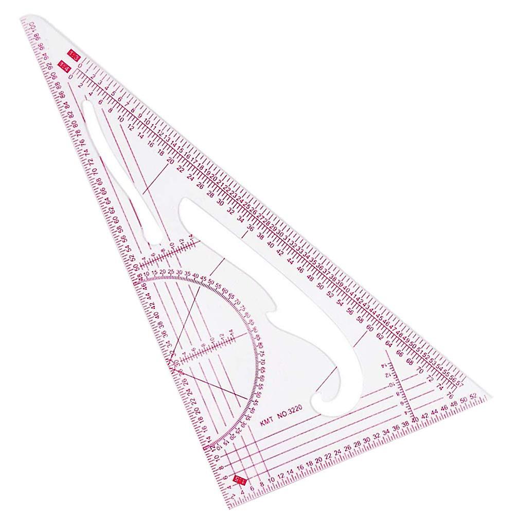 Sewing Ruler 4 Pieces Clothing Ruler Metric Ruler Curve Ruler for ...