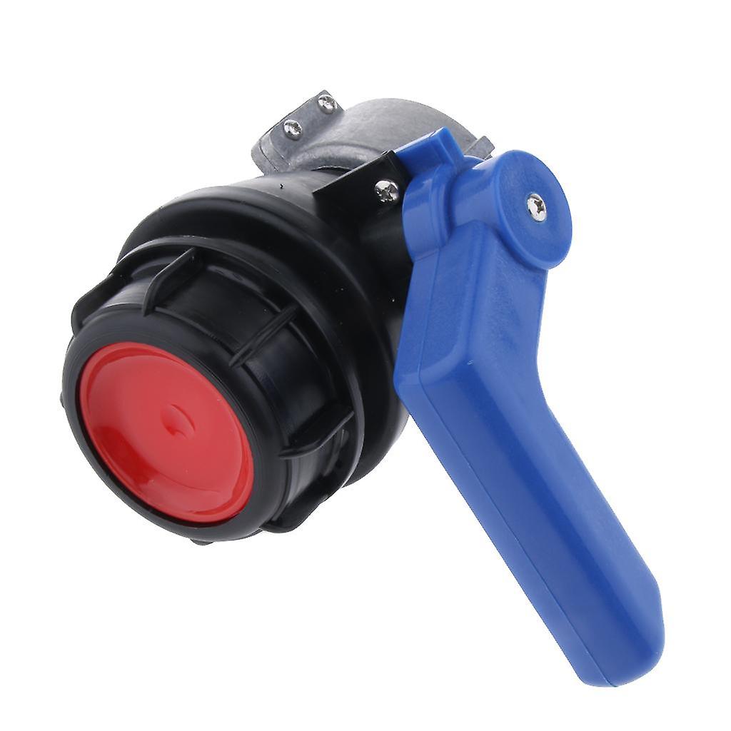 1000L IBC Tank HDPE Screwable Ball Valve DN40 50mm 2" Inlet Diameter ...