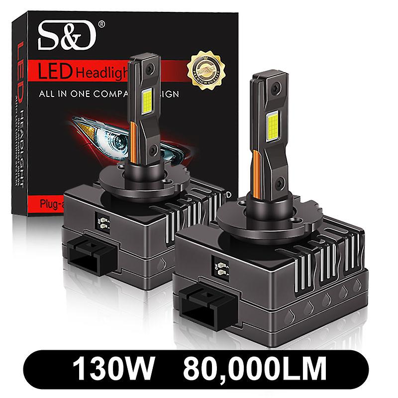 100w 50000lm-80000lm D1s D3s Led D2s D4s D5s D8s Led Canbus Headlights Hid D1r D2r D3r D4r D5r ...