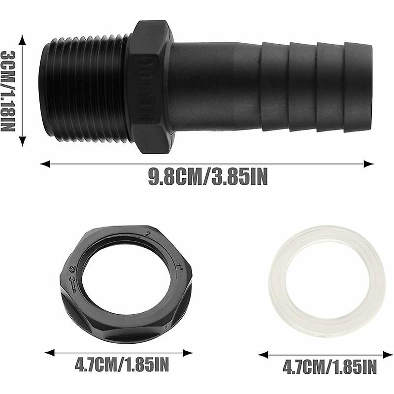 2024 Overflow Tank 25 mm Wall Channel Tank 1000 Liter Male Connection ...