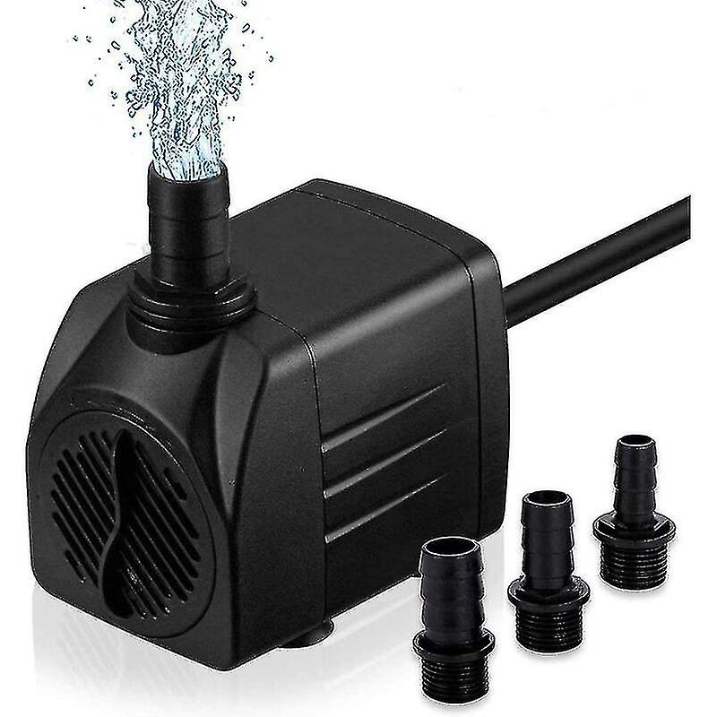 Submersible Water Pump, Ultra-quiet (25w), Ipx8, 4 Suction Cup Feet ...