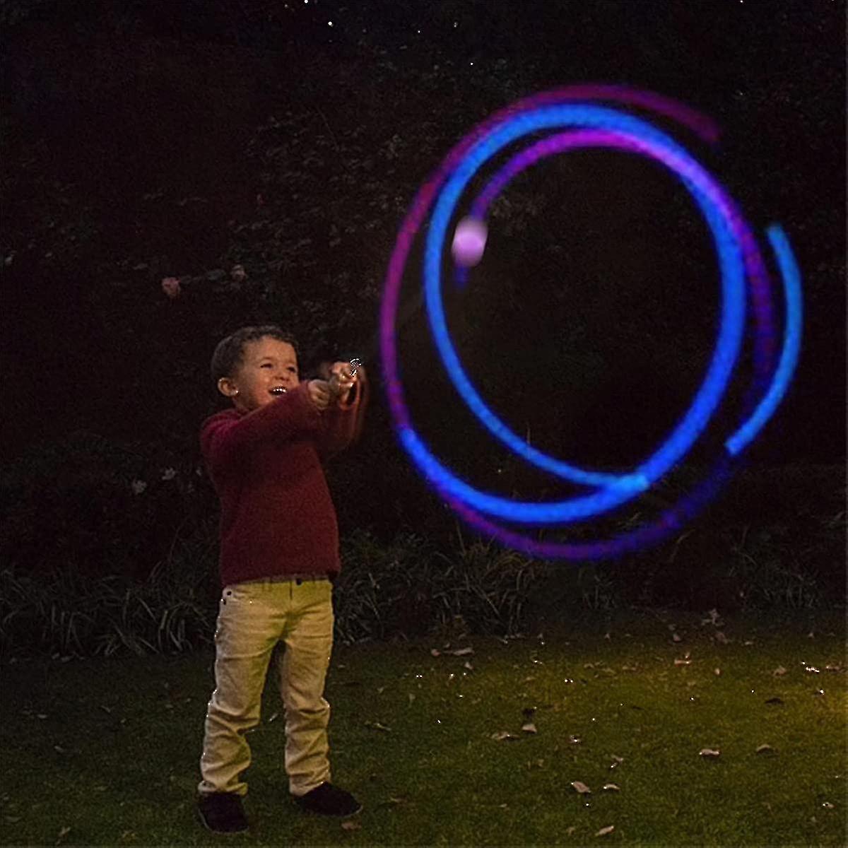 Led Poi Balls, Soft Glow Poi Balls, Rainbow Fade High Strobe Spinning ...