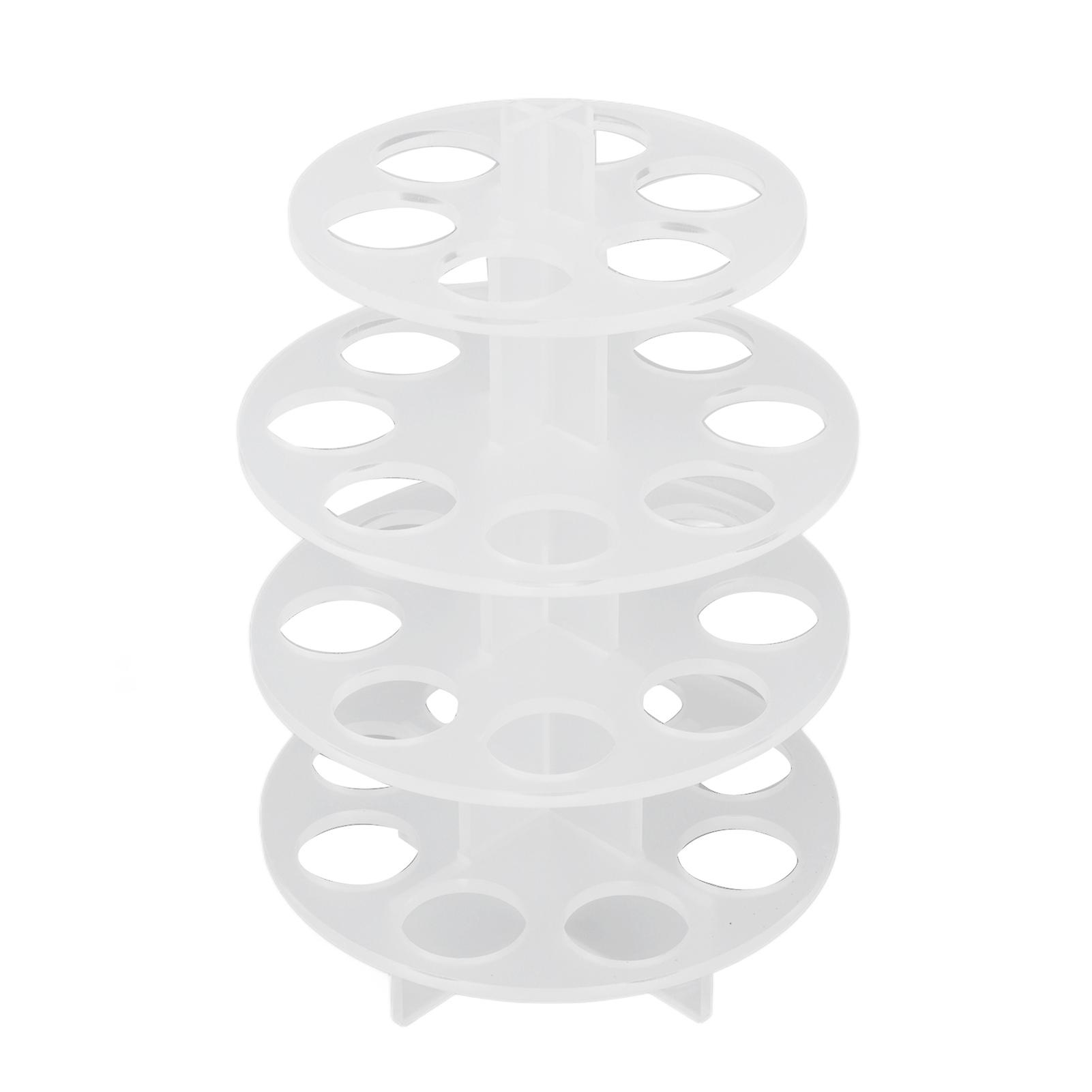 Acrylic Cone Display Stand For Multi-Slot Ice Cream, Clear Acrylic ...