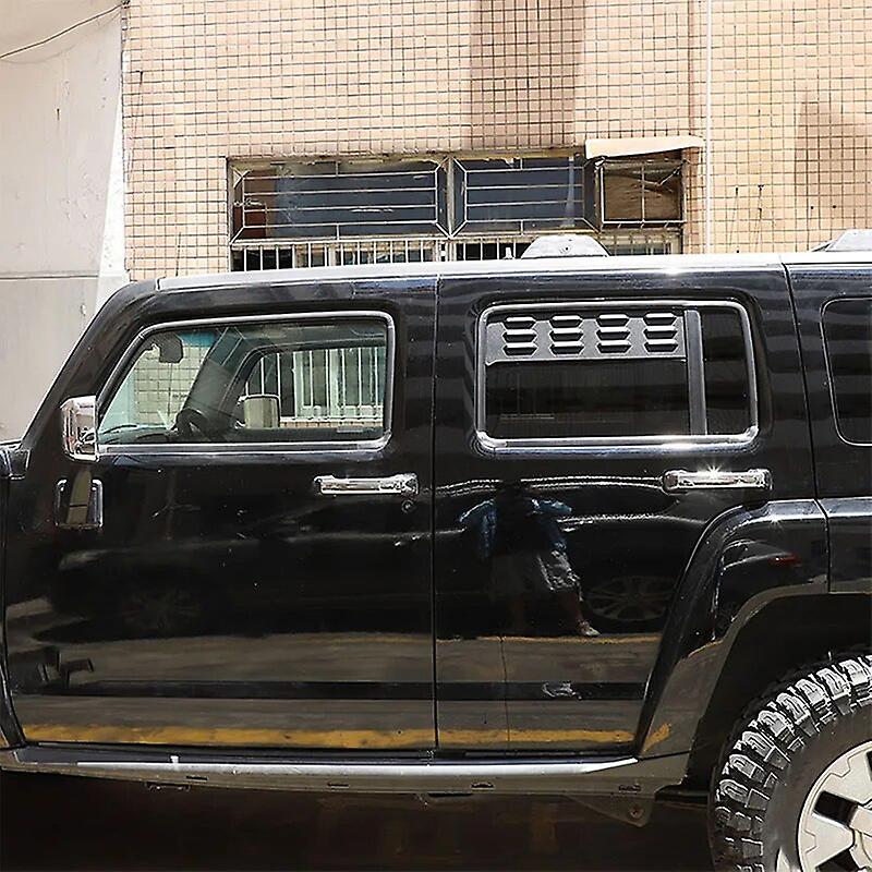 For Hummer H3 2005 2006 2007 2008 2009 Aluminum Black Car Rear Door Air ...
