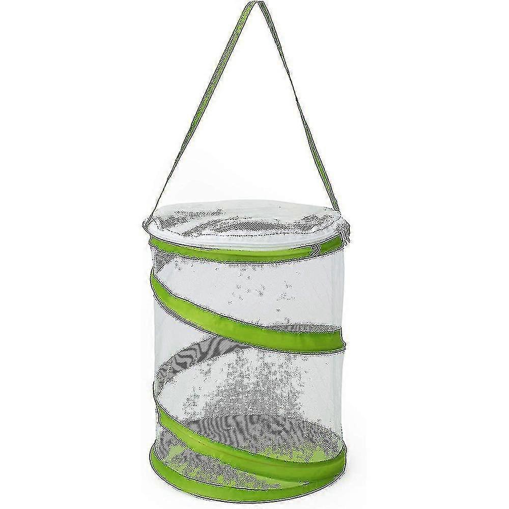 Foldable Insect Butterfly Habitat Cage Clear Mesh Portable Cage ...
