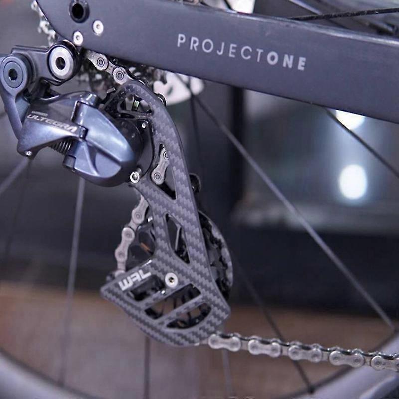 Racework Road Bike Cs Carbon Fiber Ceramic Bearing Guide Wheel For Rear ...