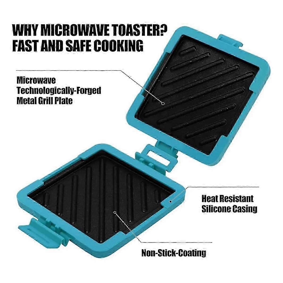 Microwave Toastie Maker,Toastie Maker Microwave,Microwave Toaster ...