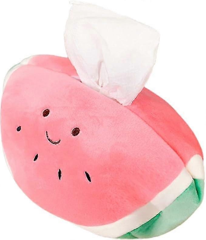 Kawaii Fruit Cute Tissue Box Cover, Watermelon Tissue Dispenser, Tissue ...