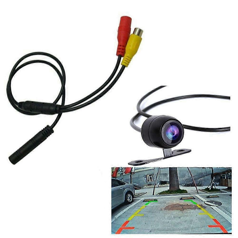 1 X Car power connector Camera Signal Harness To CVBS RCA Female Signal ...
