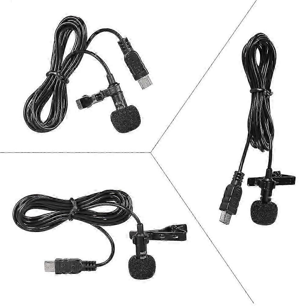 150cm Professional Mini USB Omni-Directional Stereo Mic Microphone with ...