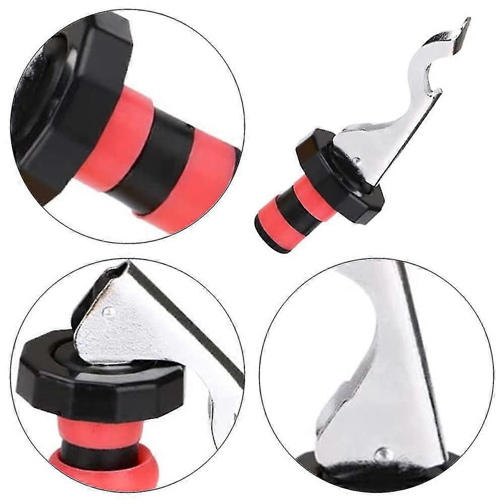 4 Pcs Lever-arm Bottle Stoppers Wine Bottle Lid Vacuum Plug Expanding ...