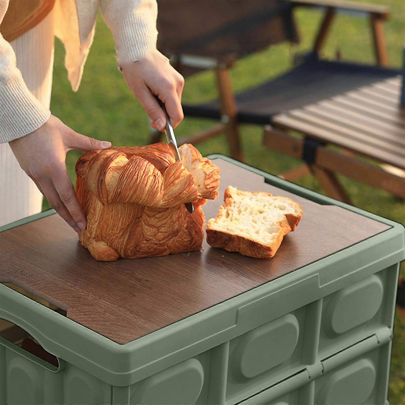 Outdoor Portable Storage Box- Foldable Multifunctional Storage Box ...