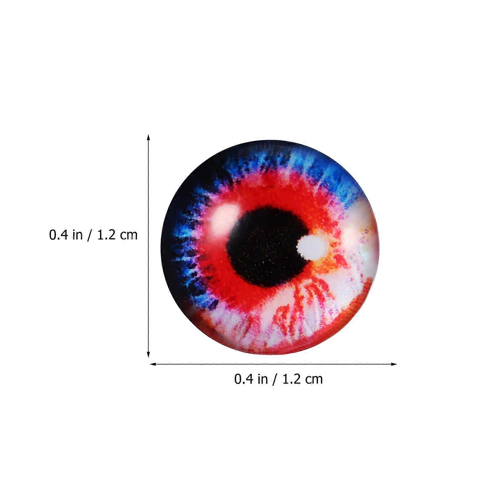 100 Pcs Glass Eyes Craft Eyes Animal Eyes Doll Eyes Crochet Animal Eyes ...