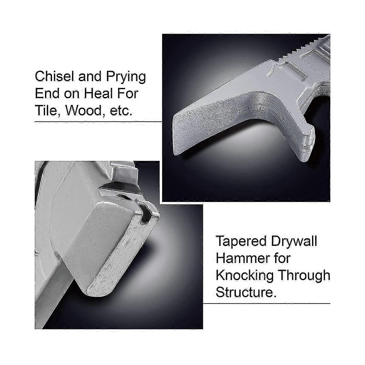 Outdoor Multifunctional Hammer Nail Remover Crowbar Fire Tool ...