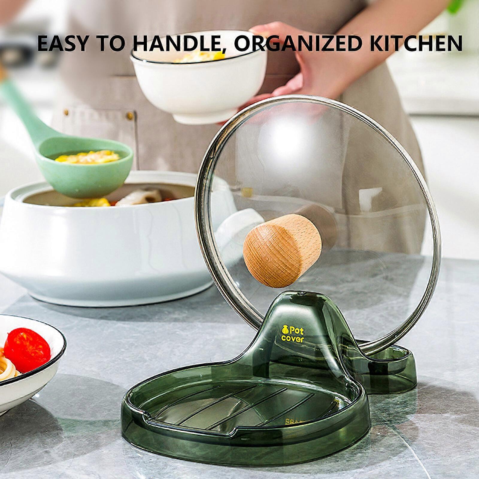 Kitchen Spoon Rest/Spoon Holder for Stove Top, Heat-Resistant Utensil ...