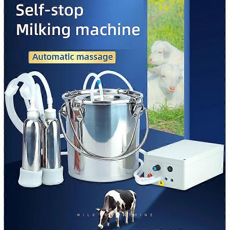 Winter Electric Milking Machine Goat Sheep Cow Milker Bucket Vacuum ...