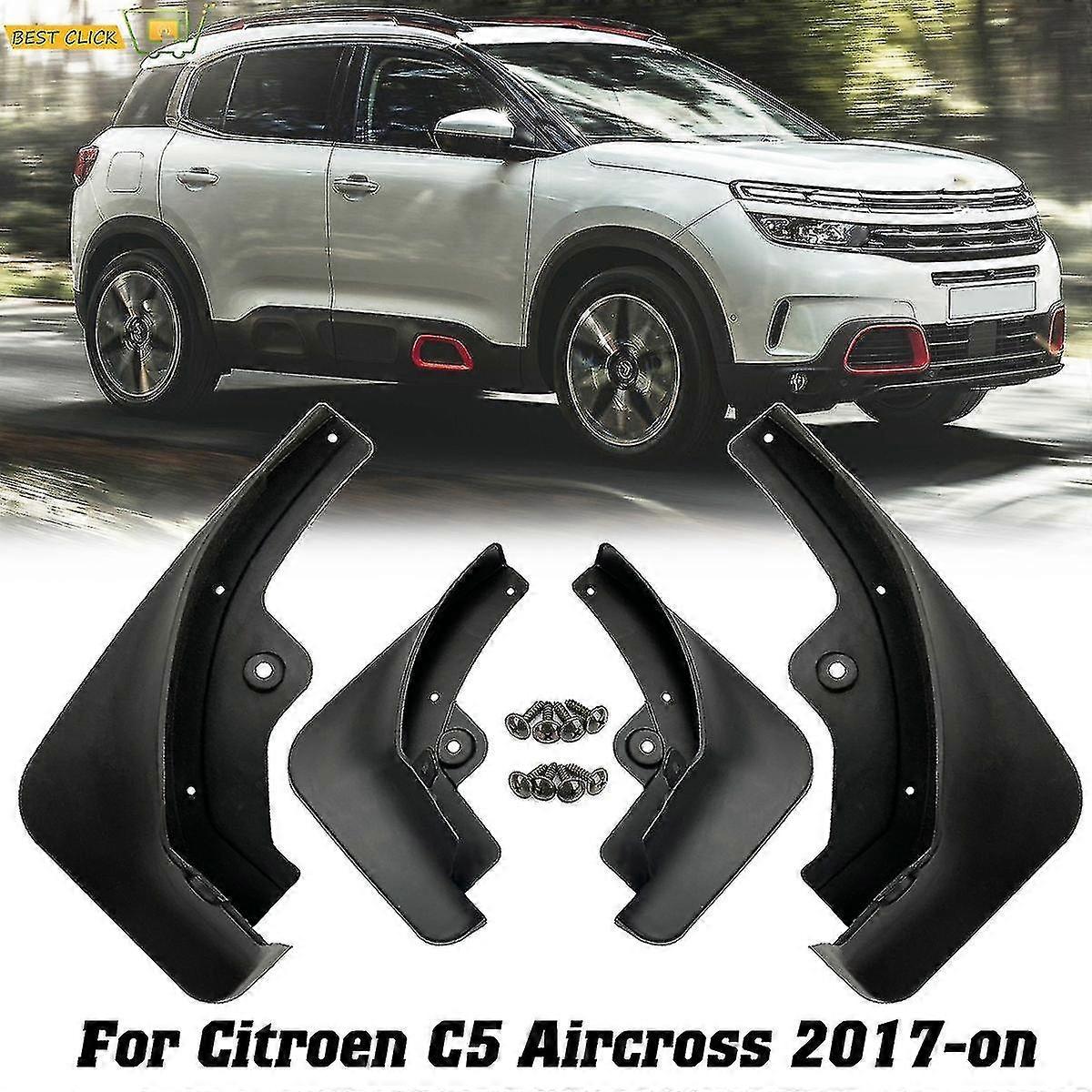 Front Rear Mud Flaps For Citroen C5 Aircross 2017 2018 2019 2020 ...