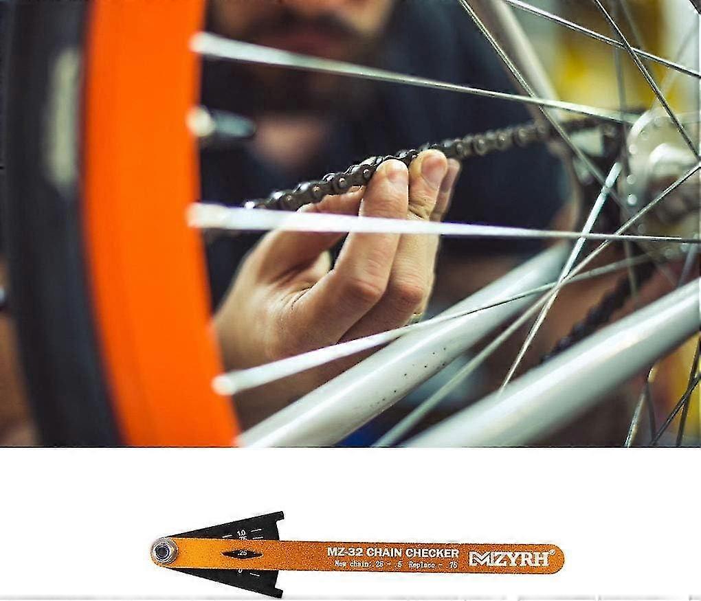 Bike Chains Gauge Measurement Ruler, Bike Chain Test Caliper(gold ...