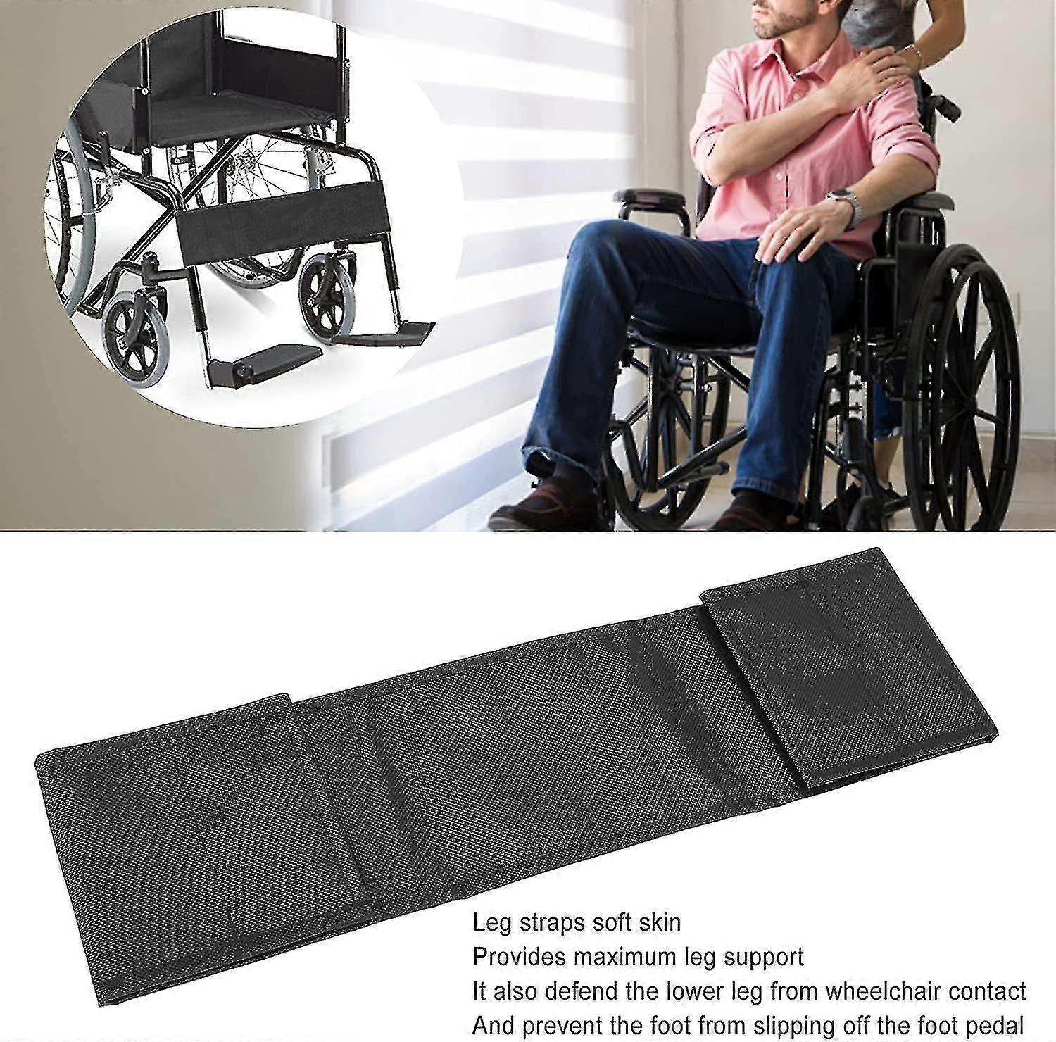 Wheelchair Leg Straps, Leg Restraint Belt, Soft And Comfortable ...