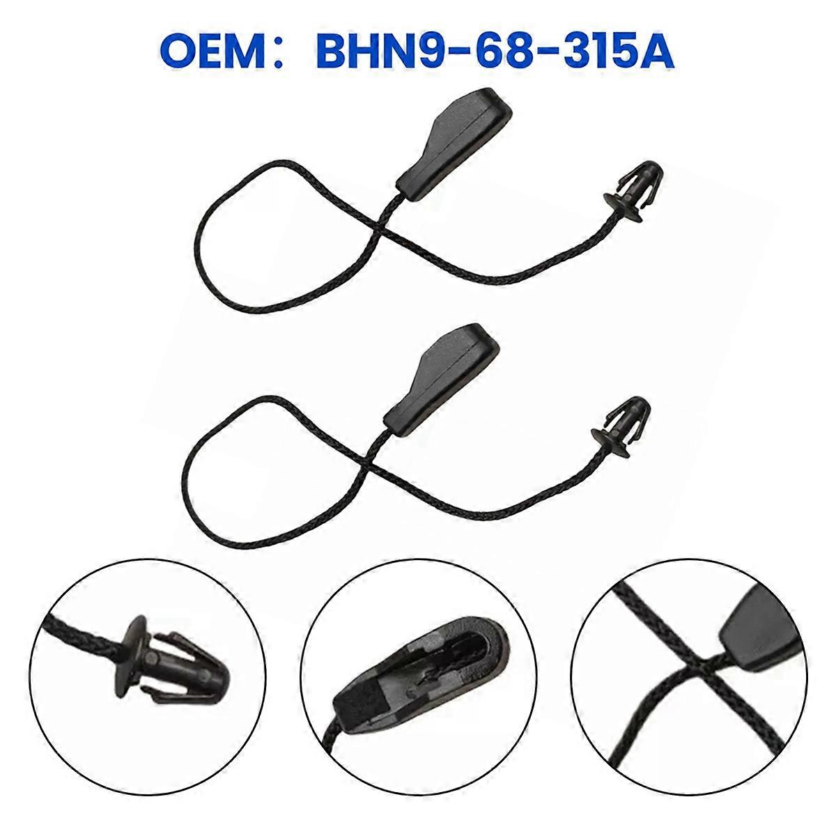 2Pcs Rear Hatchback Parcel Shelf String BHN968315A BHN9-68-315A for ...