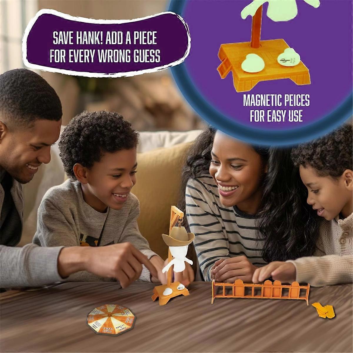 Cowboy Magnetic Hangman Board Games Mystery Guessing Word | Fruugo UK