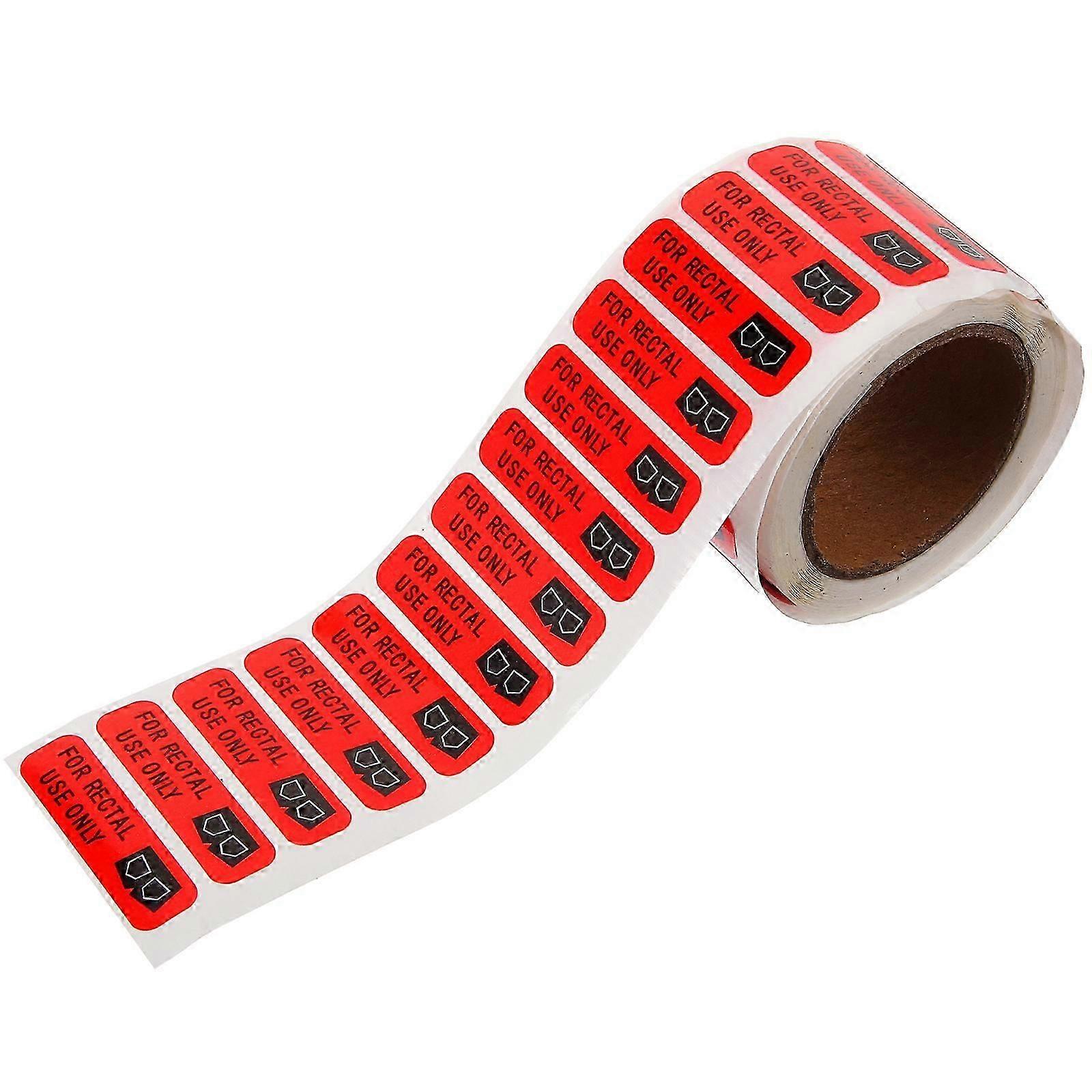 2025 1 Roll of Rectaluse Only Sticker for Rectal Use Only Halloween ...