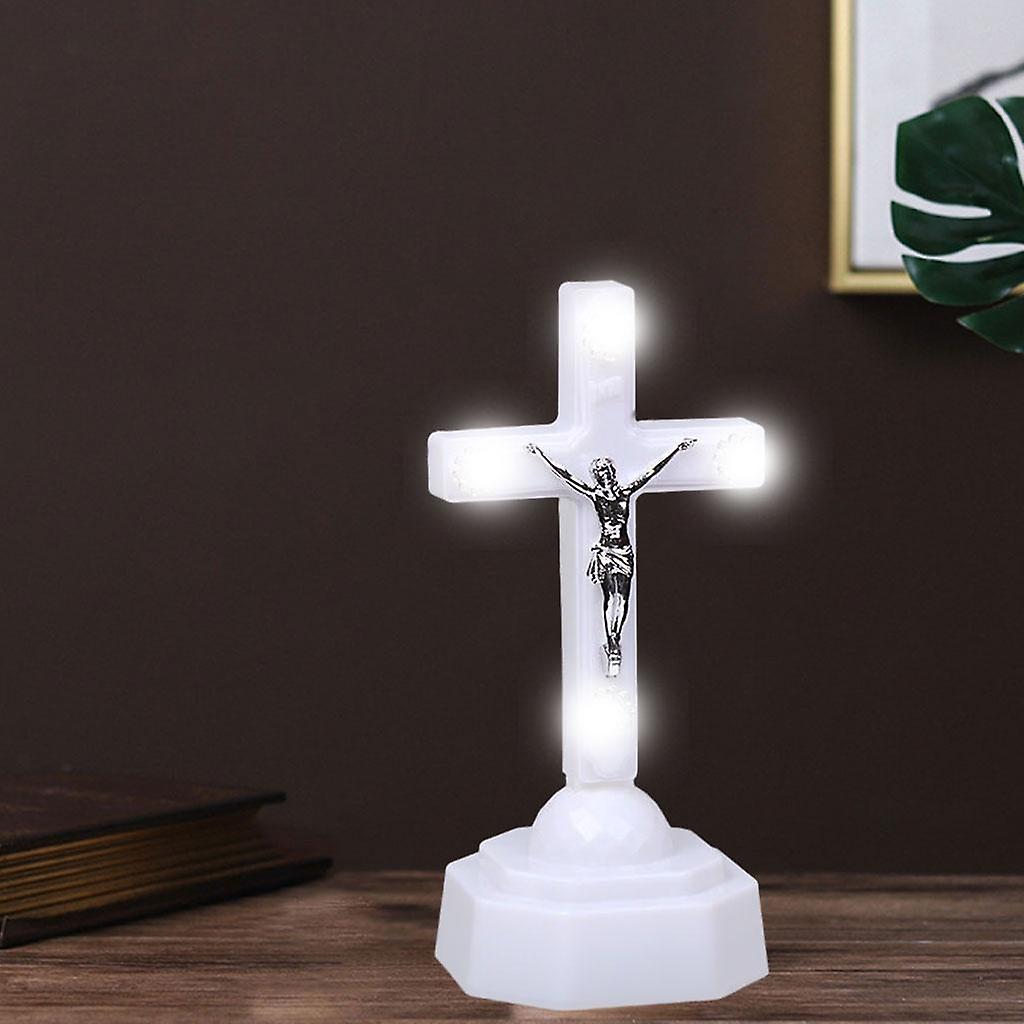 3d Jesus Led Neon Light Christian Figurine Nightlight Battery Powered ...