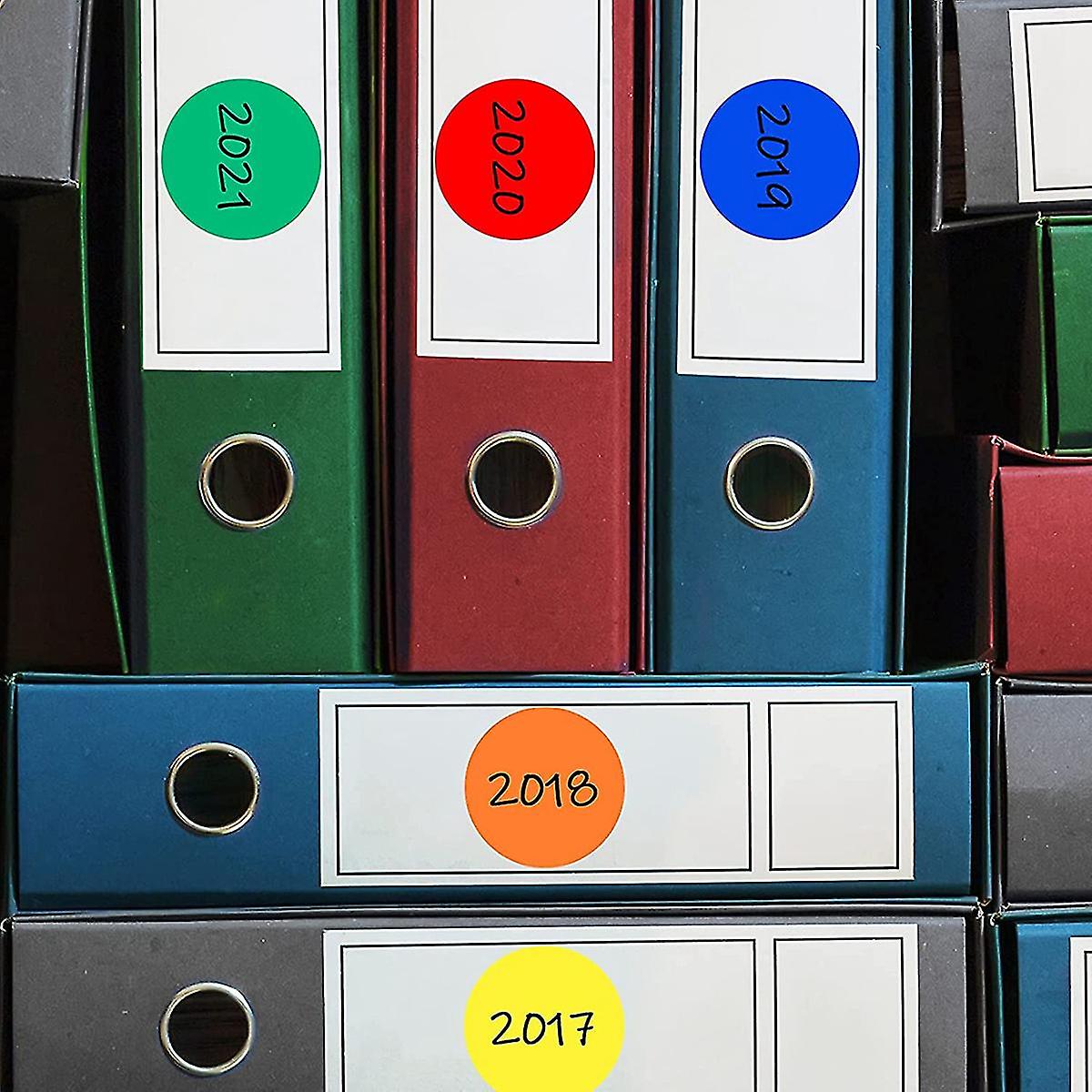 2 Inch Round Color Coding Sticker 10 Colors Dot Labels -adhesive ...