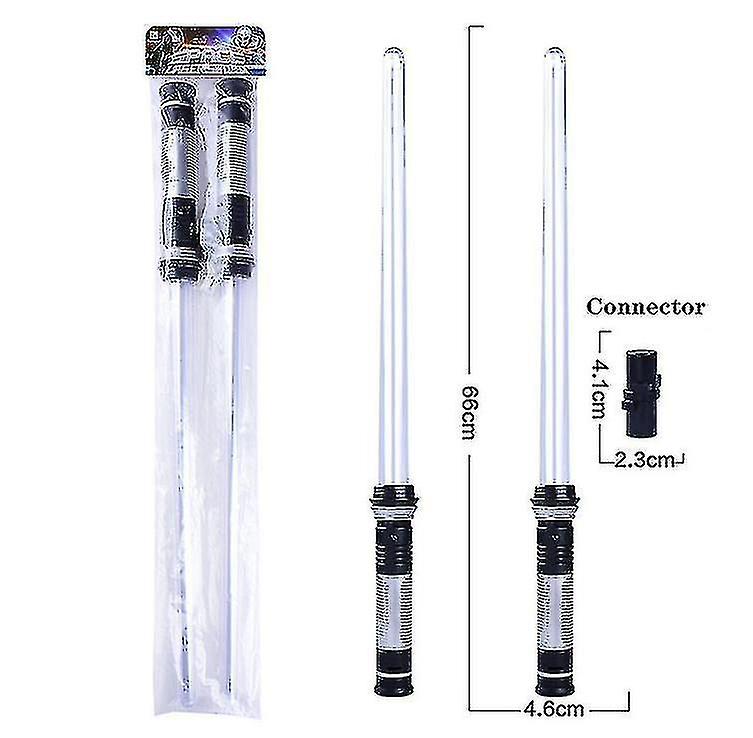 Laser Sword Lightsaber Double Sword Katana Boy Gift, Lightsaber Double ...