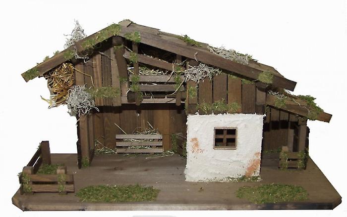 Crib James Wood crib Nativity Christmas Nativity stable | Fruugo UK